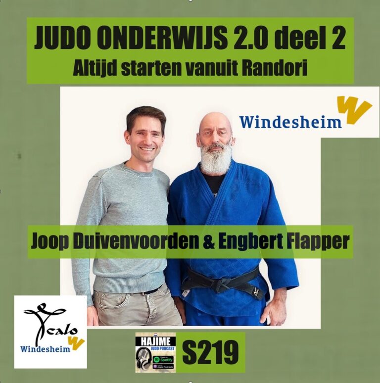 HJP S219, Judo onderwijs 2.0 deel 2, Starten vanuit Randori met Engbert ...